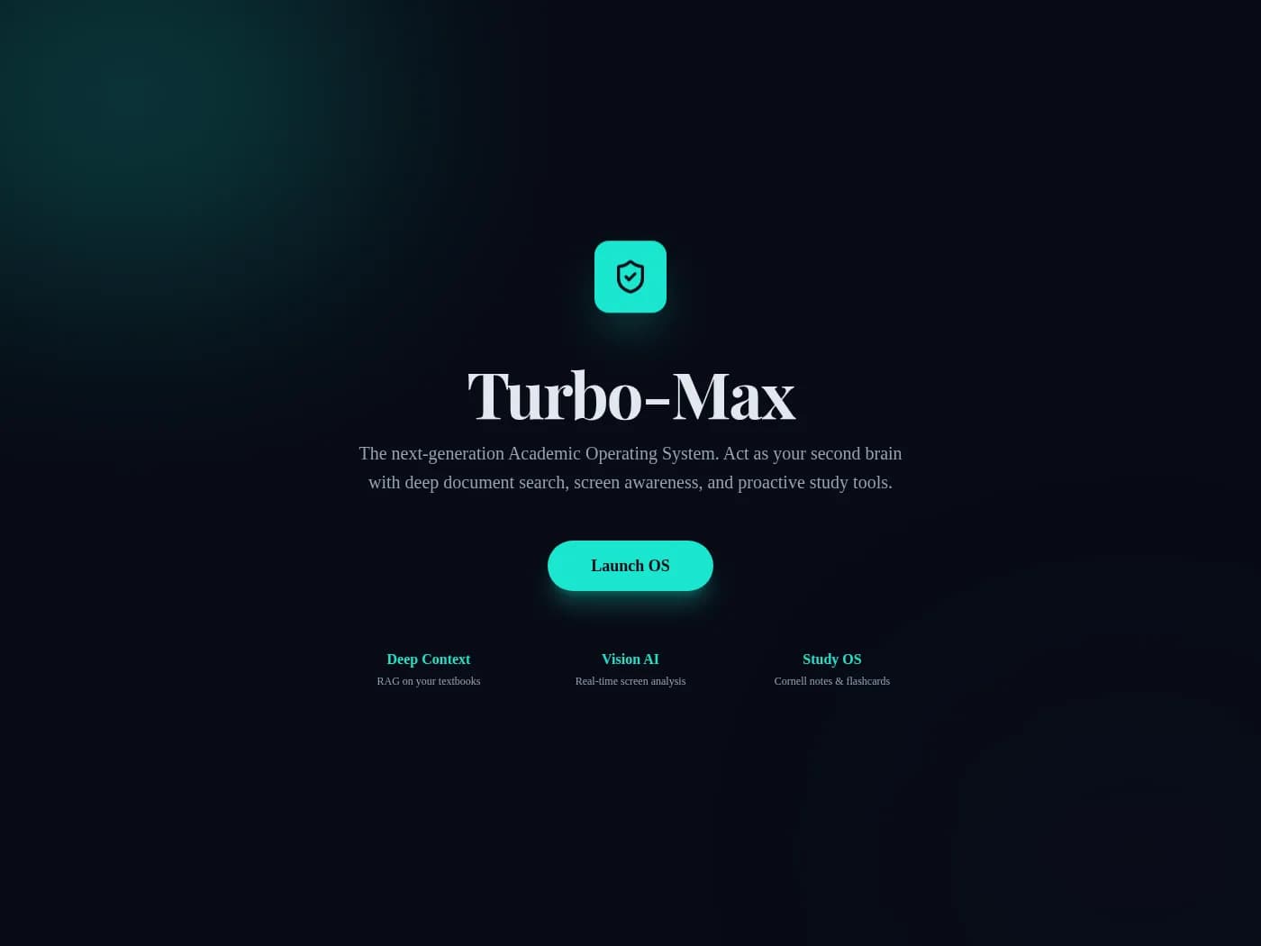 Turbo-Max Academic OS