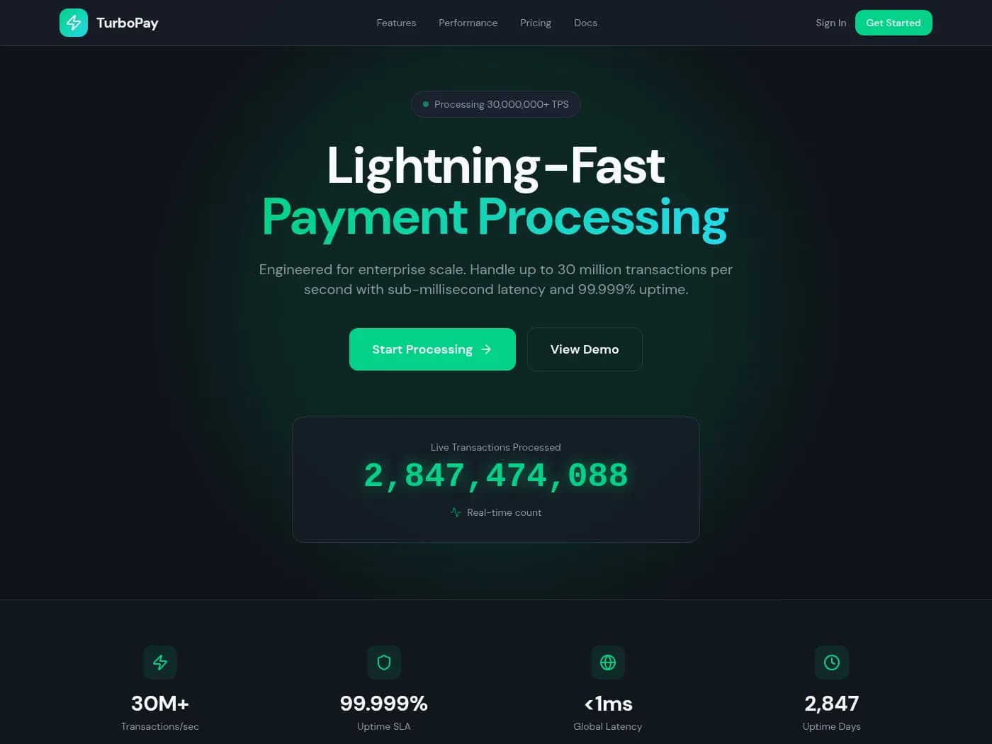 TurboPay Processor
