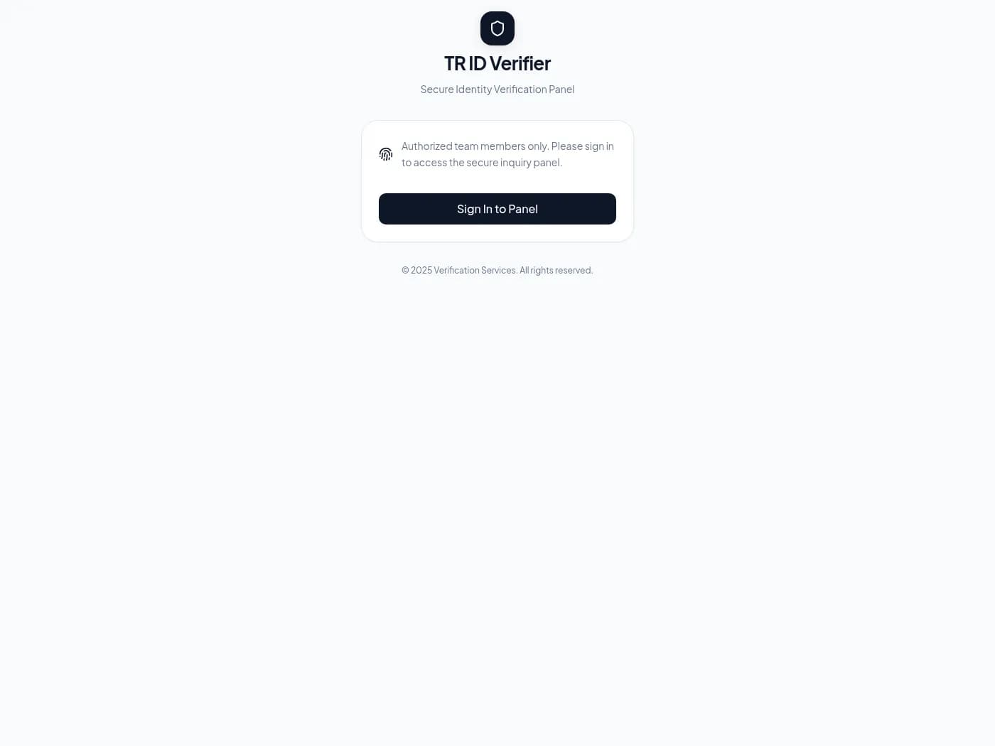 Turkish ID Verifier