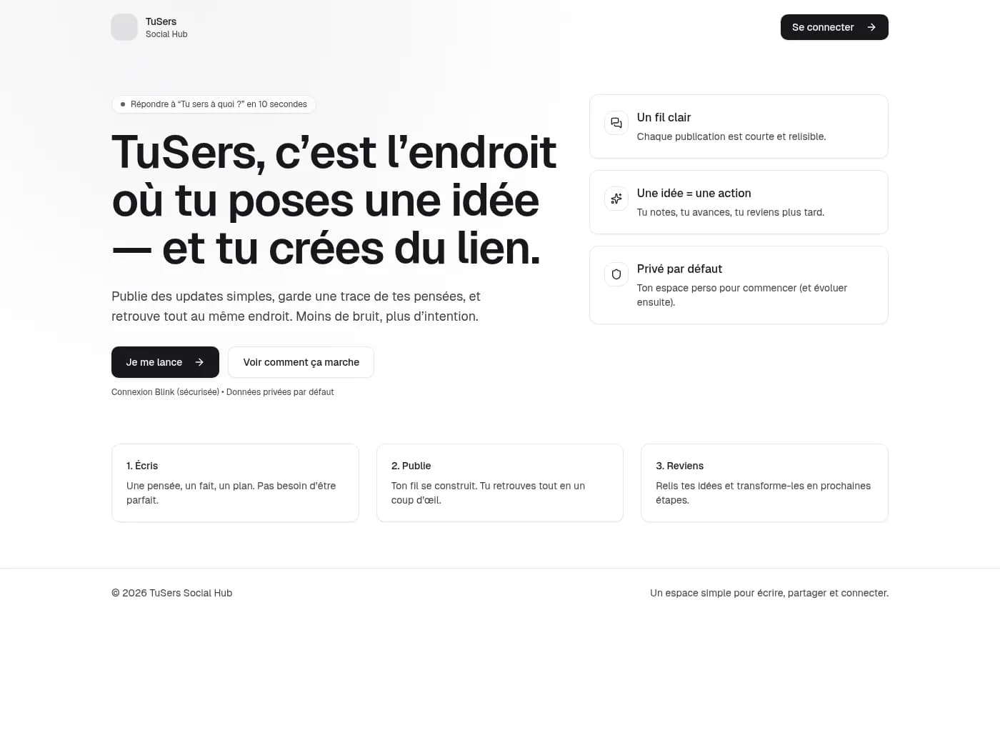 TuSers Social Hub