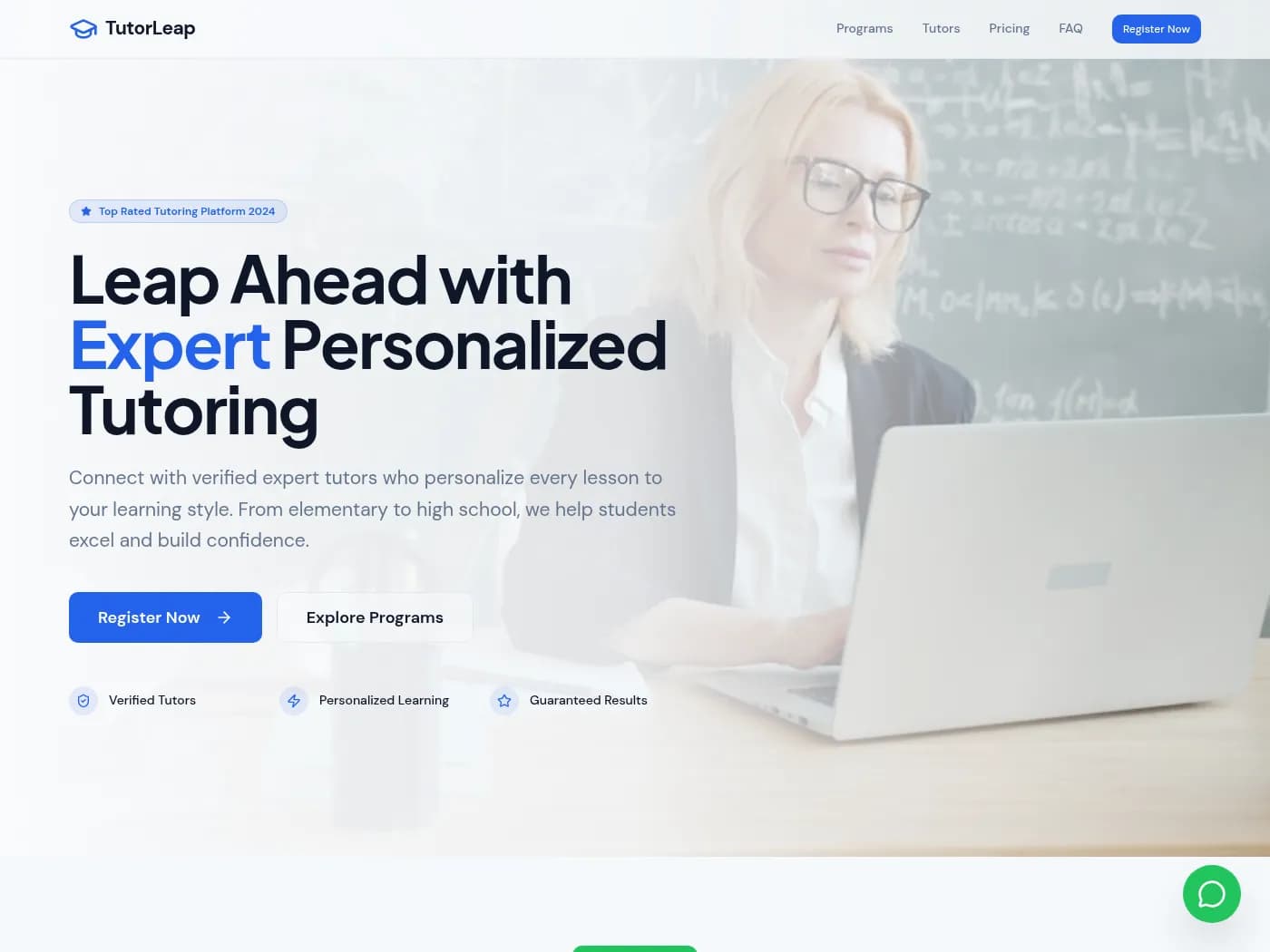 TutorLeap Website