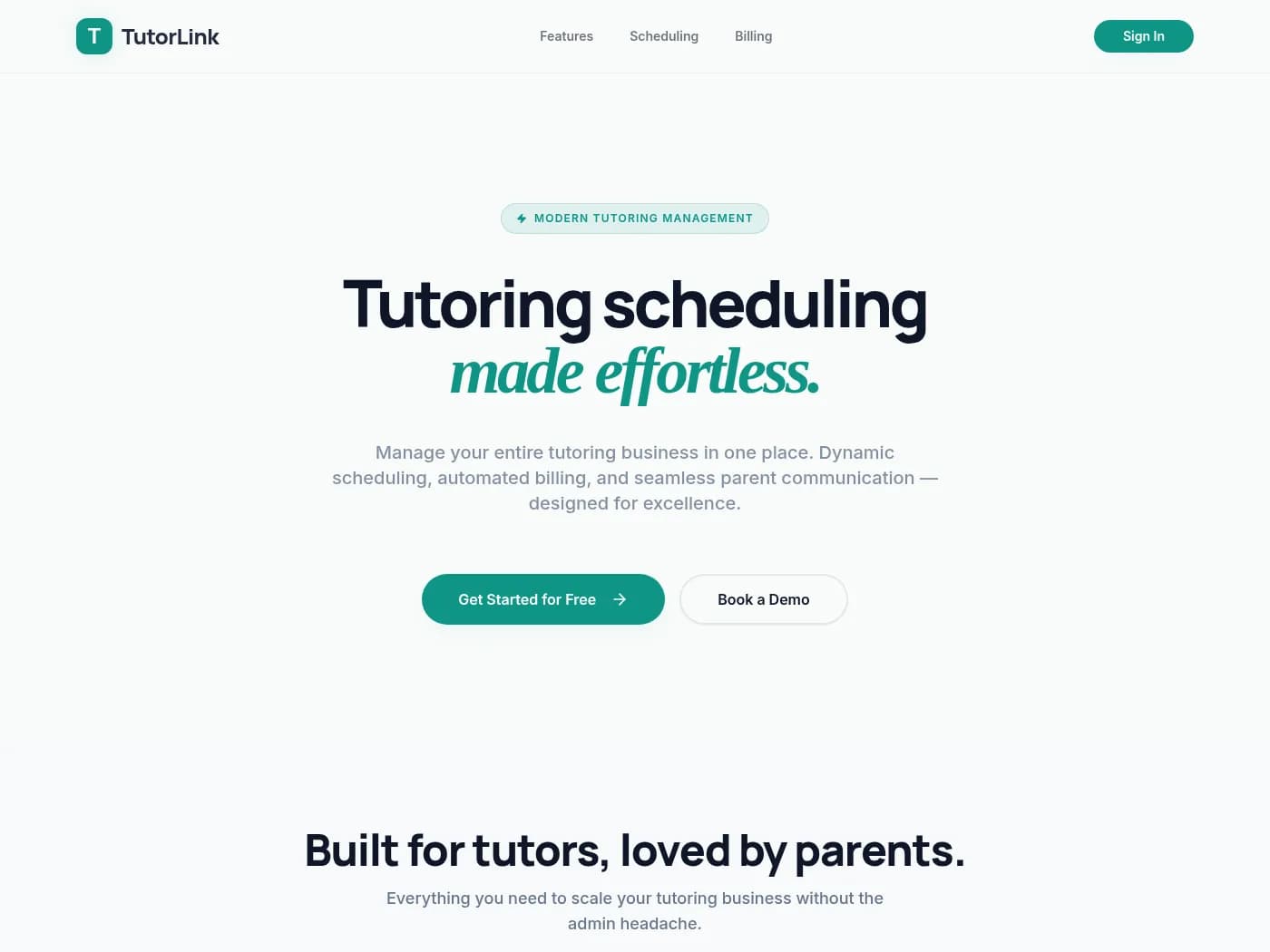 TutorLink Scheduler
