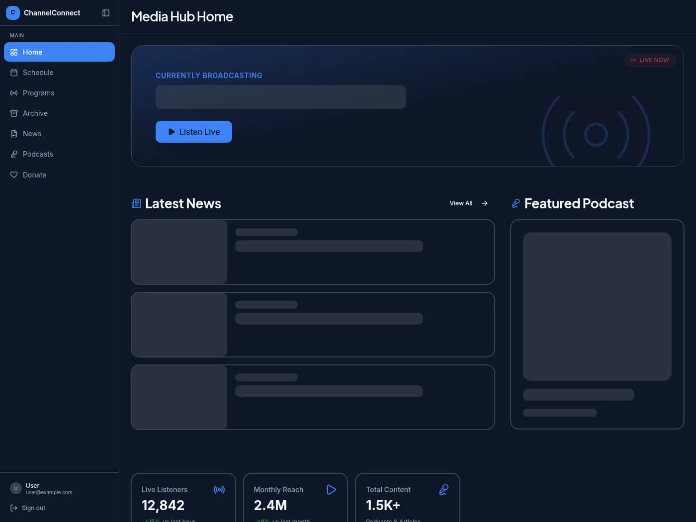 ChannelConnect Web Portal