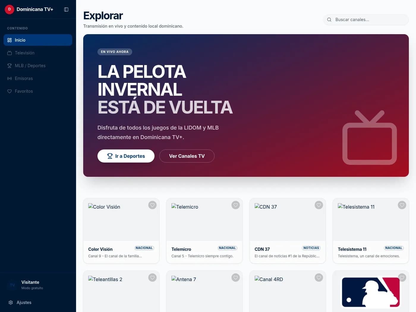 TV Dominicana Online Hub