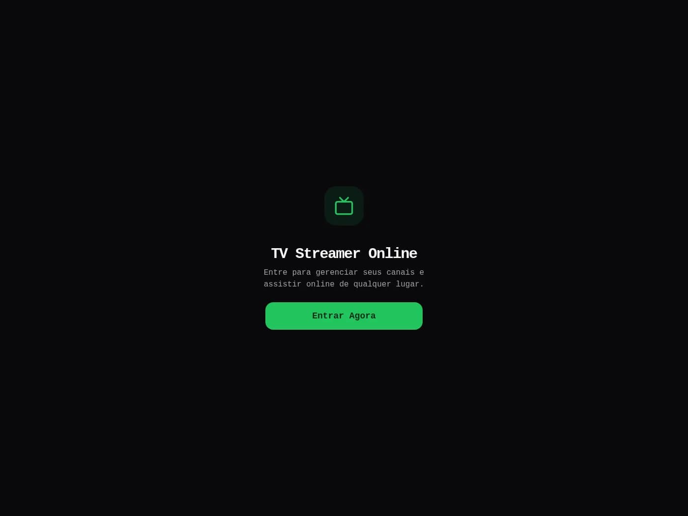 Online TV Streamer
