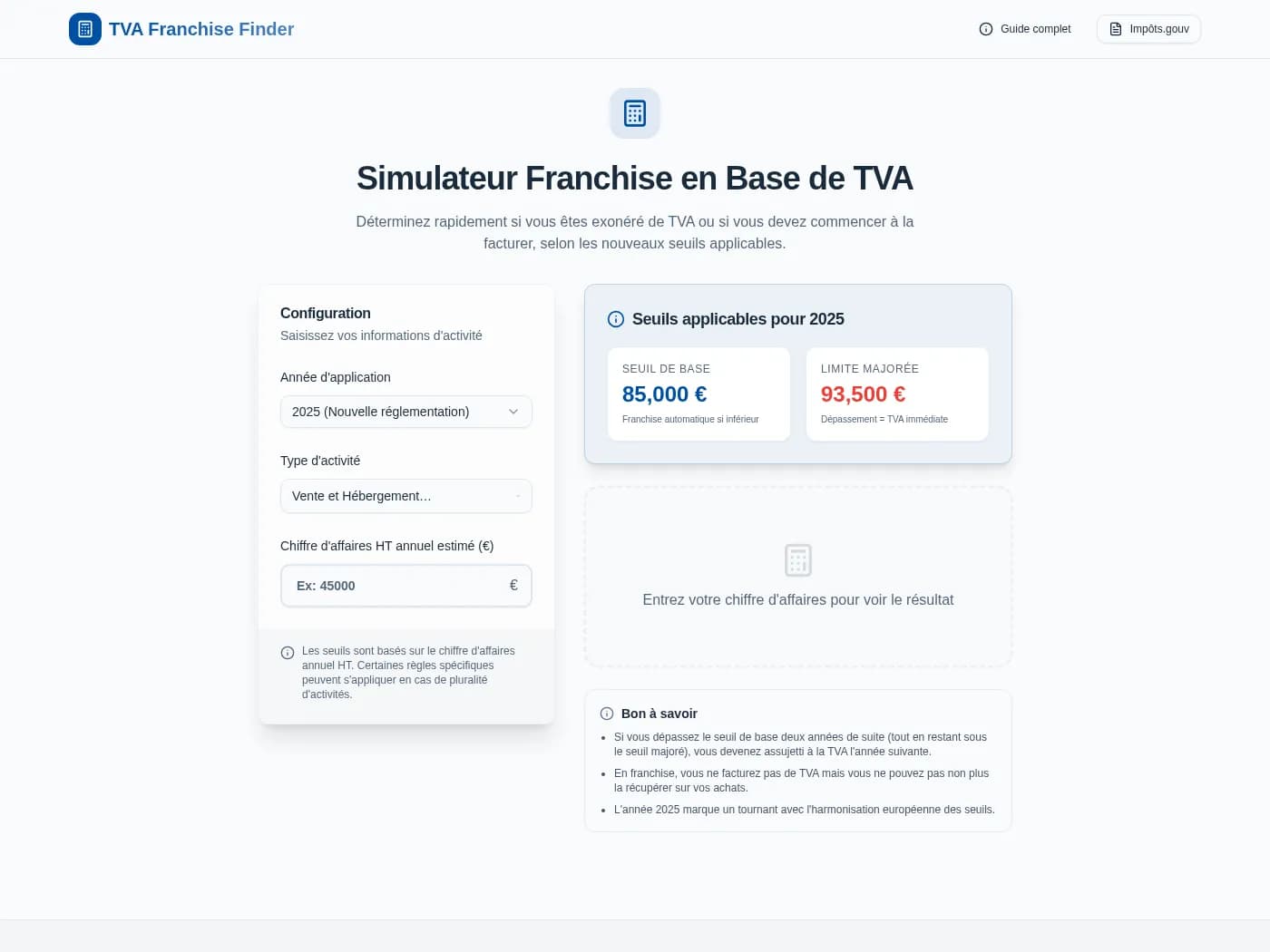 TVA Franchise Finder