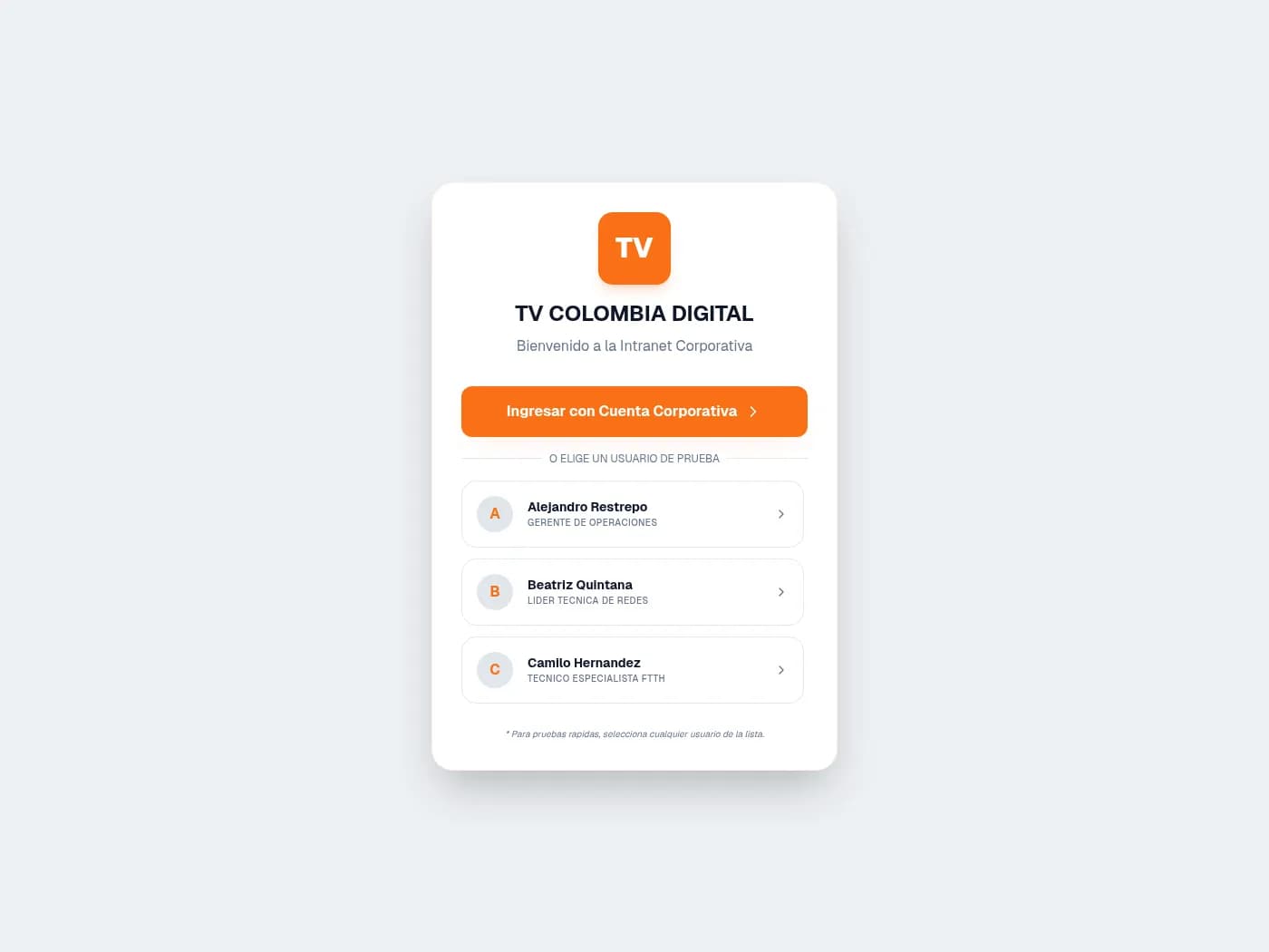 TVCD Employee Intranet