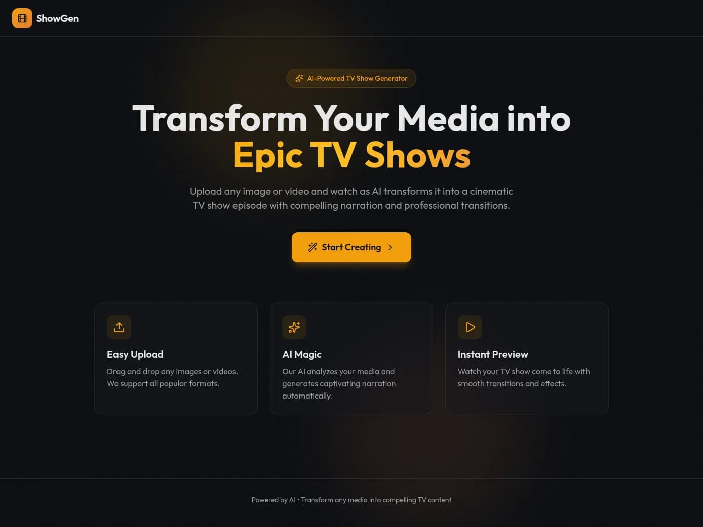 TV Show Generator