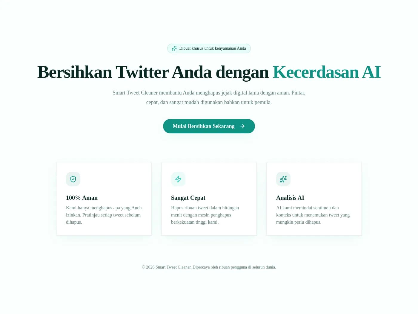 Smart Tweet Cleaner