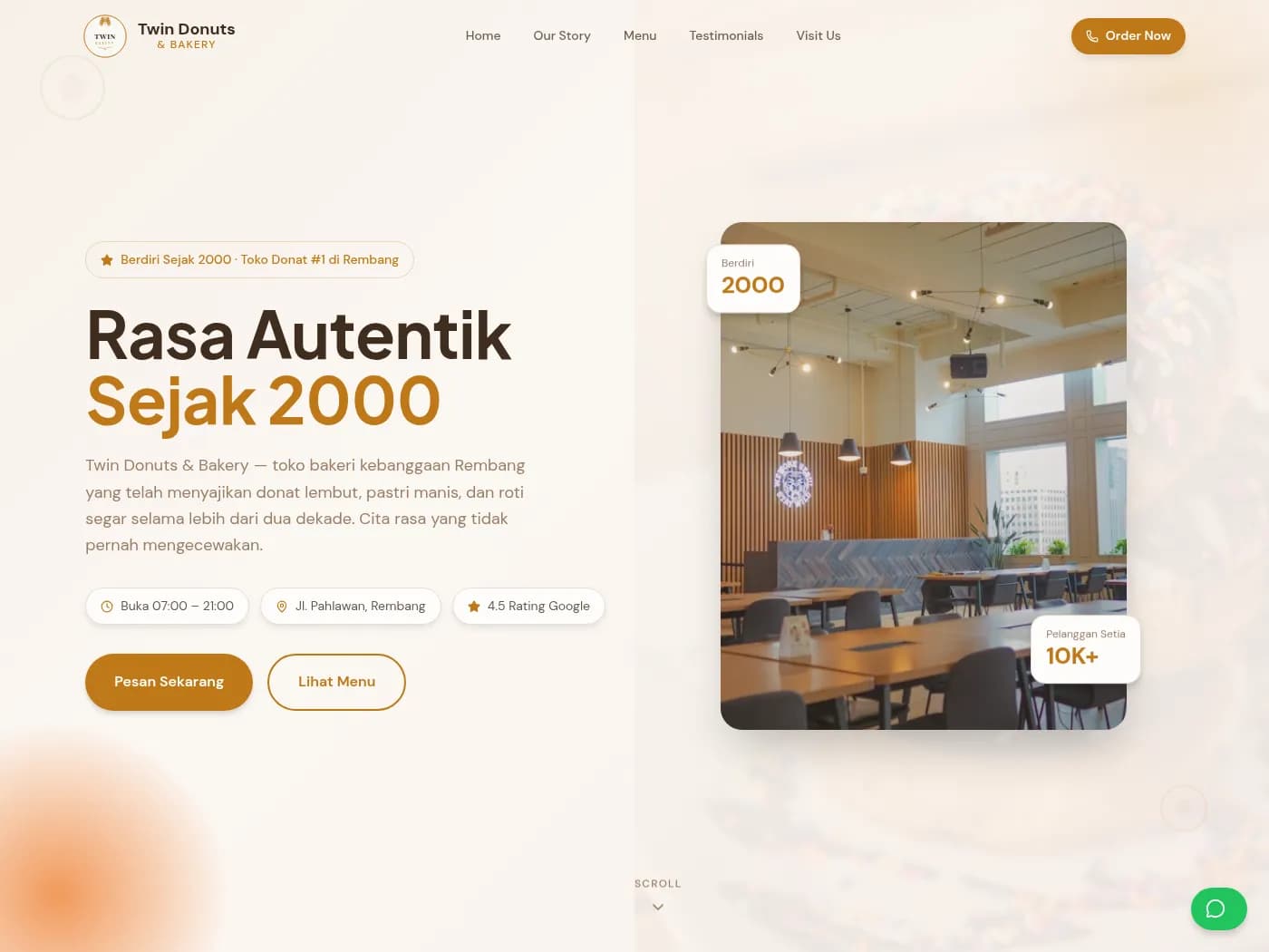 Twin Donuts Website