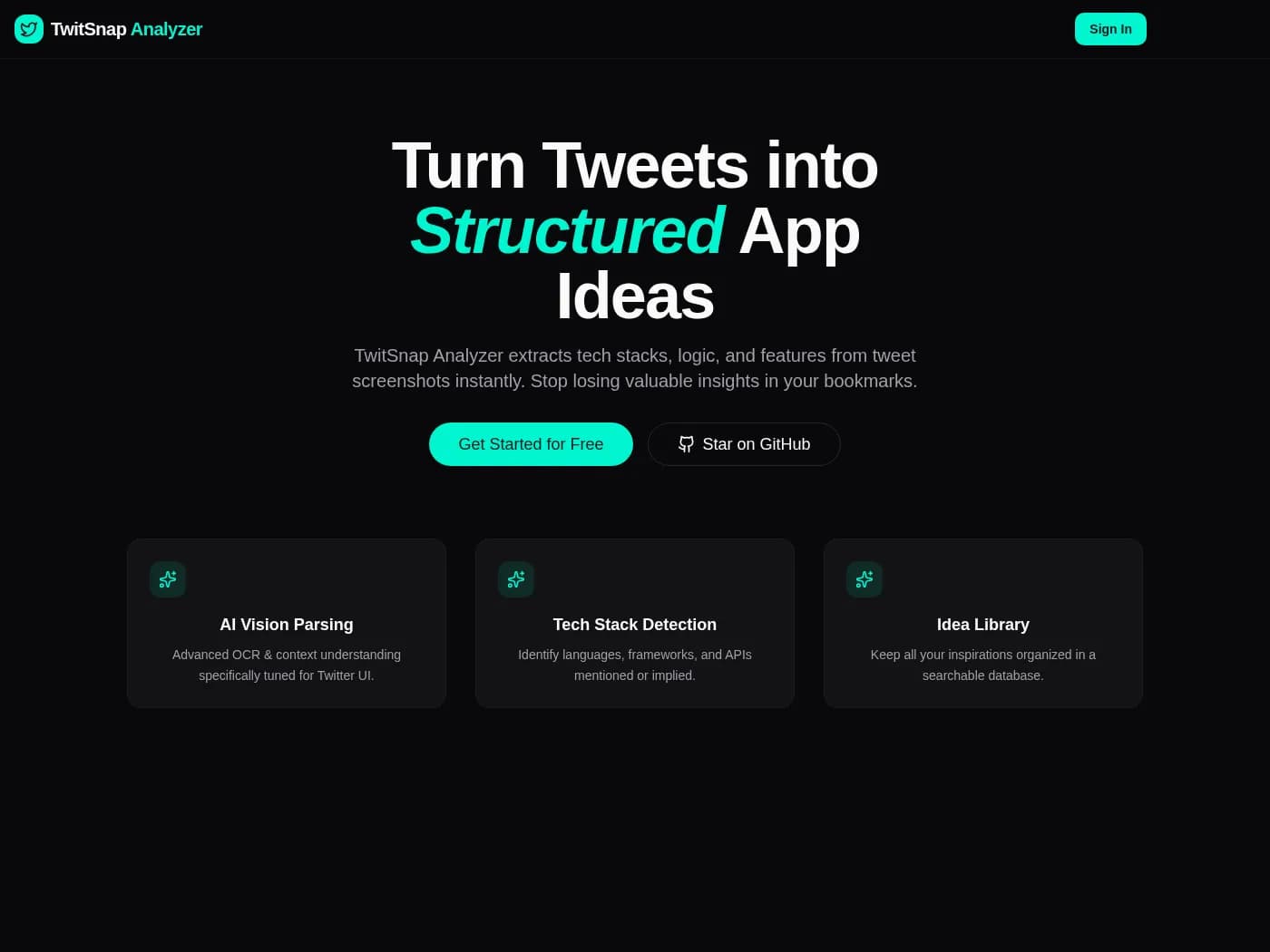 TwitSnap Analyzer