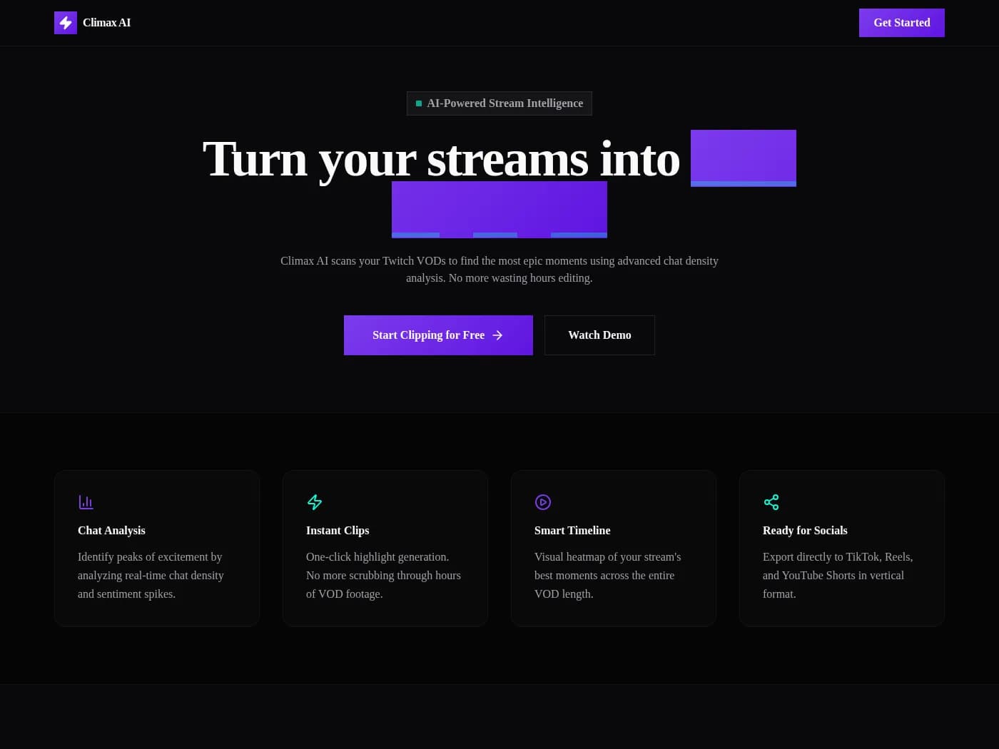 Twitch Highlight AI