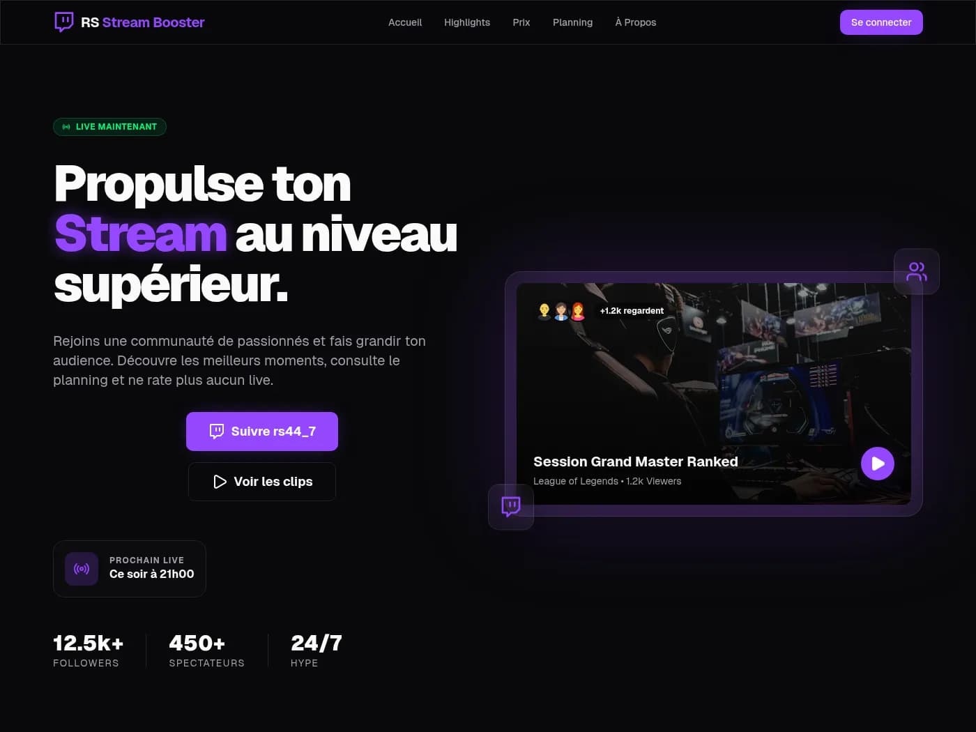 RS  Stream booster