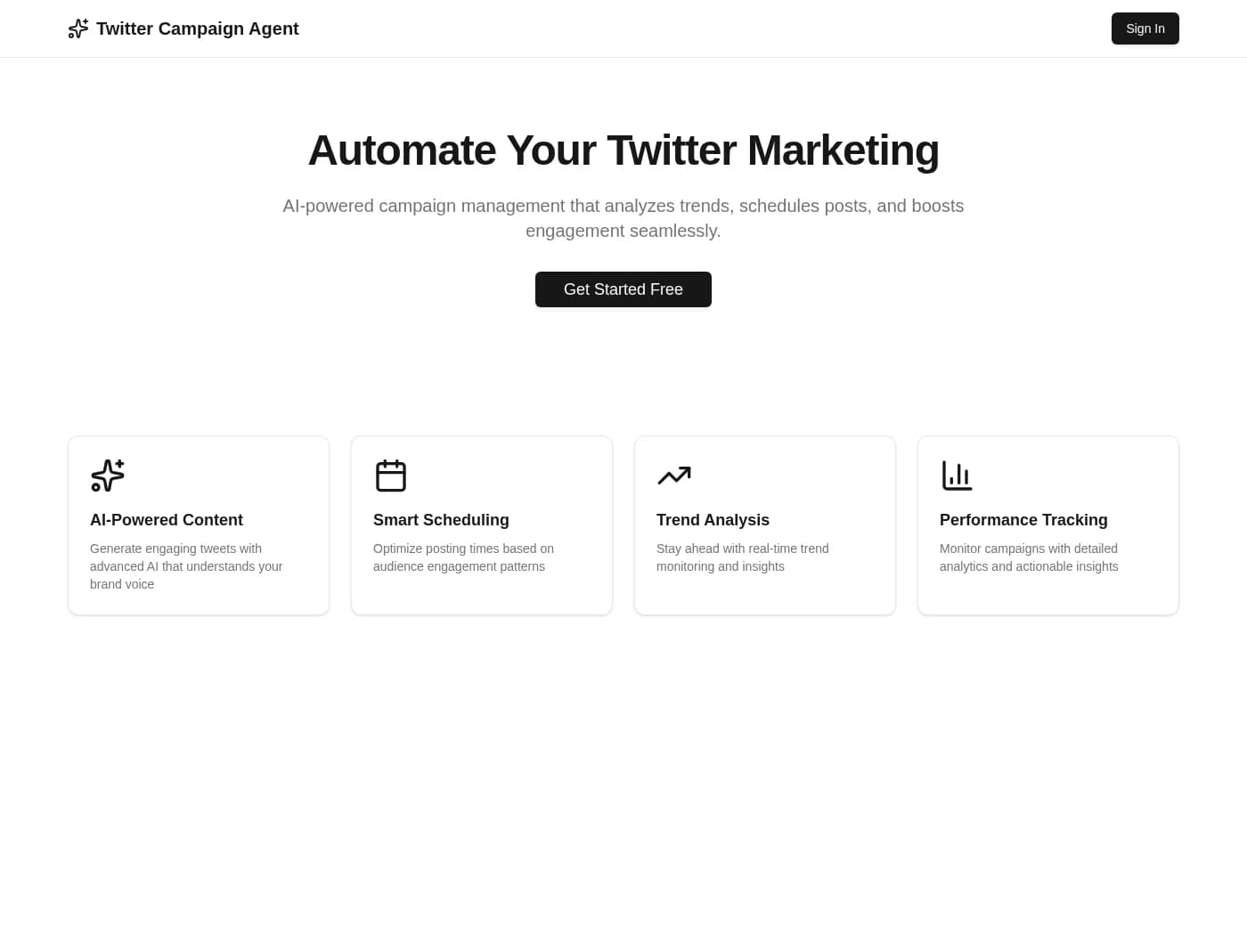 Twitter Campaign Agent