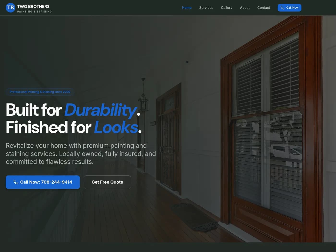 Two Brothers Pro Website