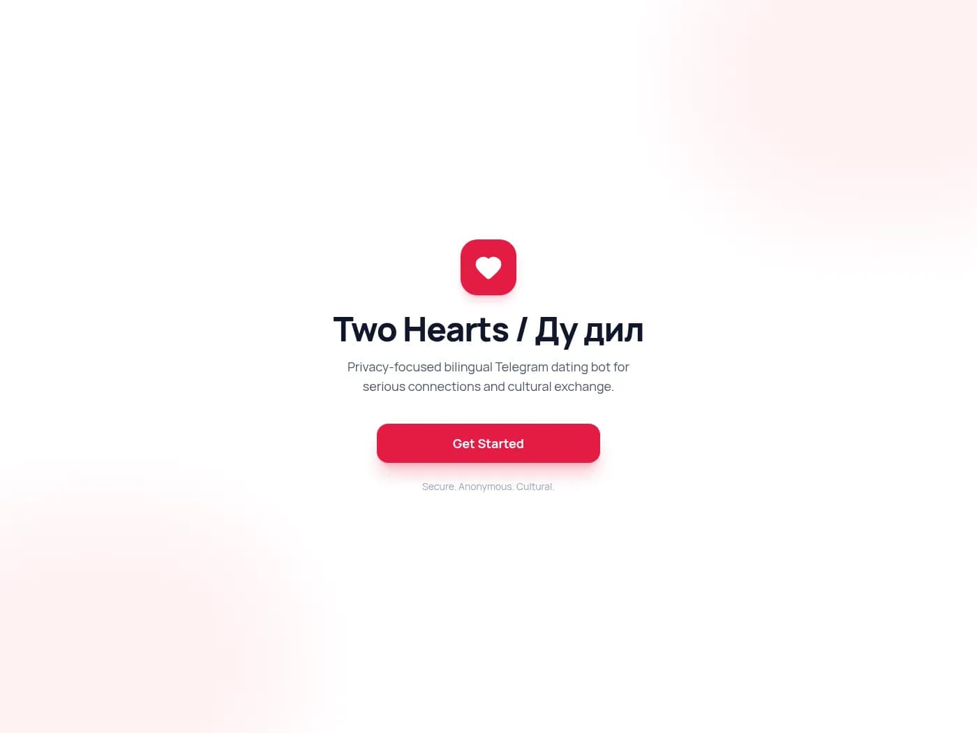 Two Hearts Telegram Bot