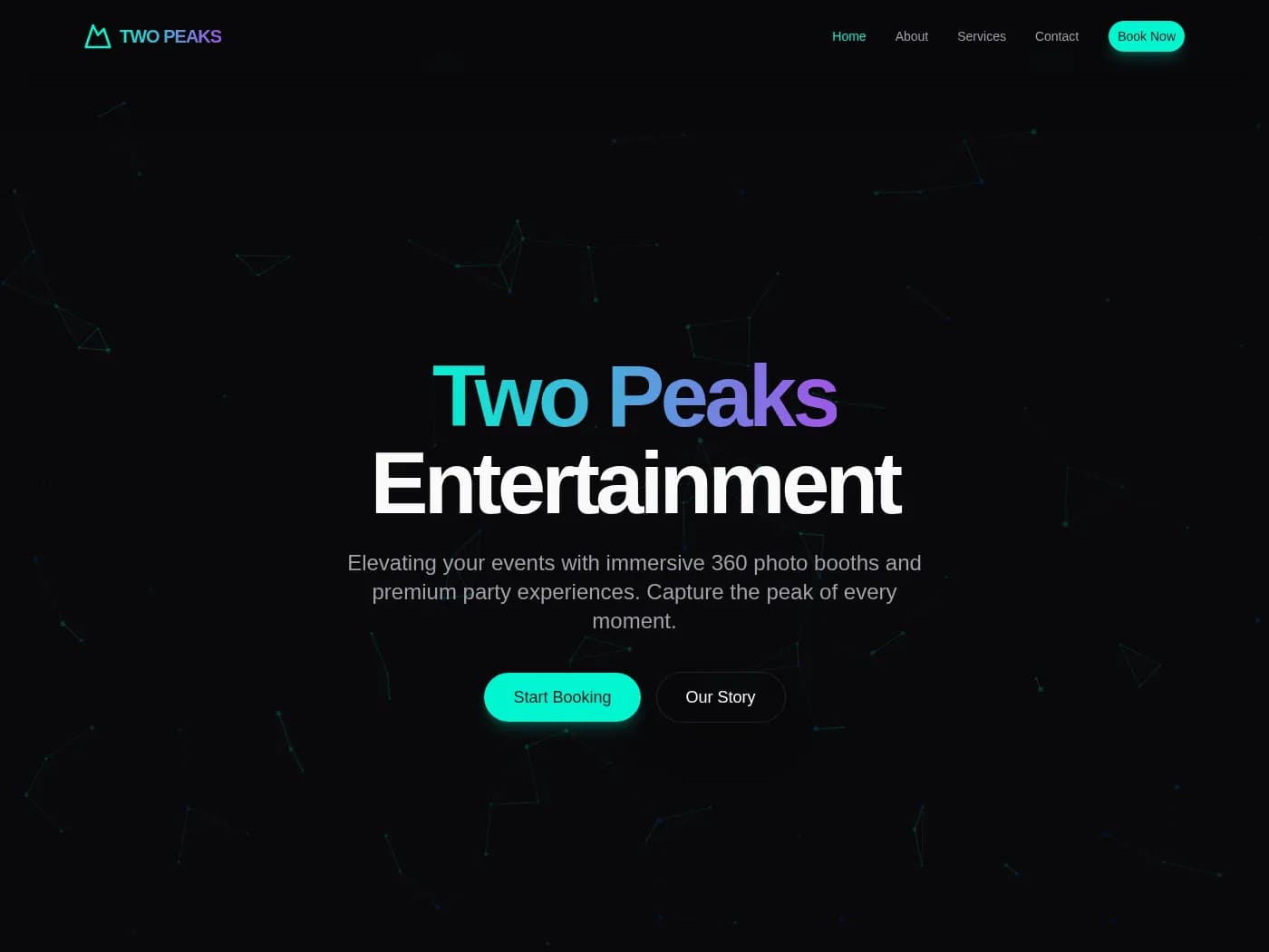 Two Peaks Events Web