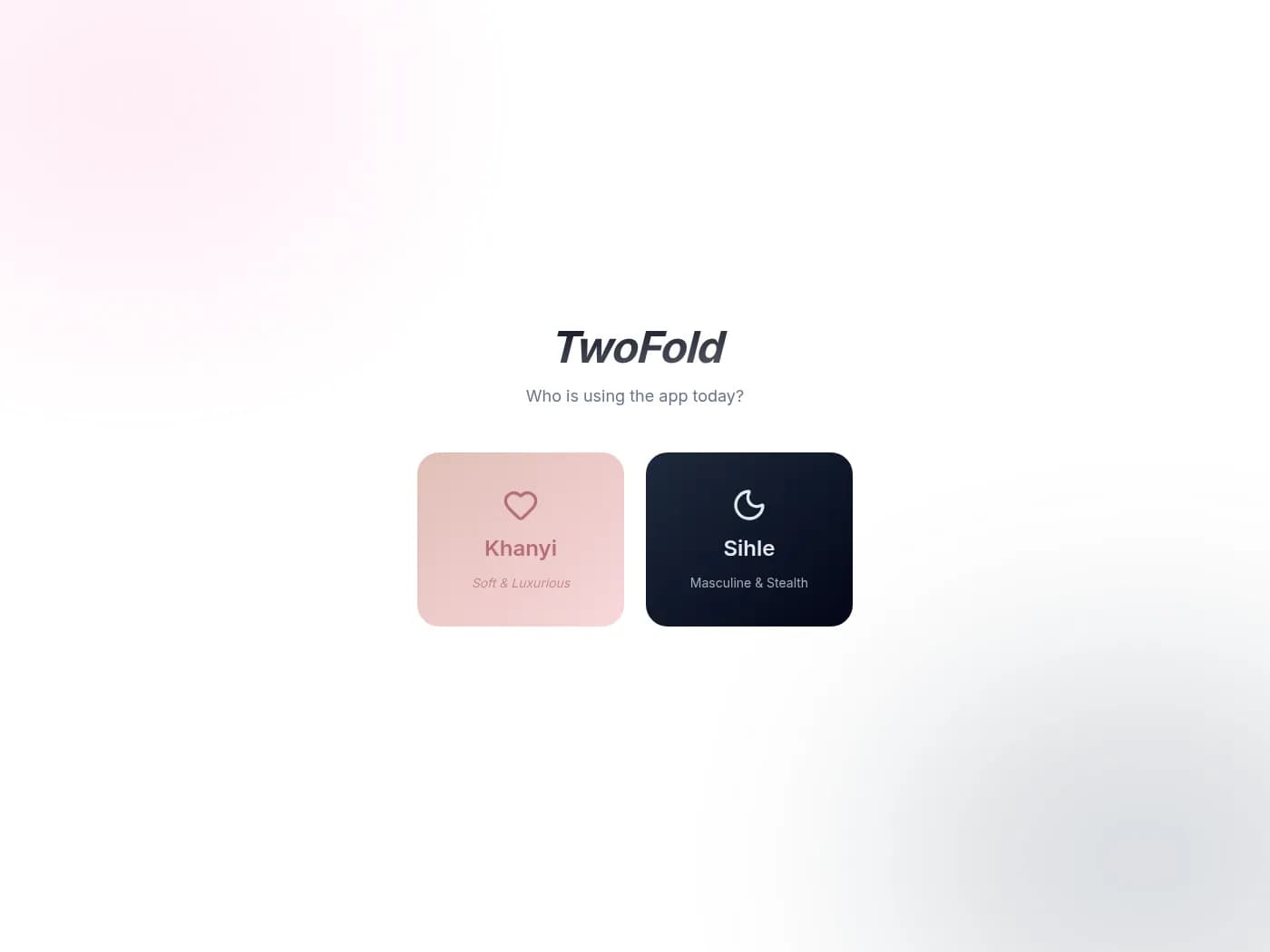 TwoFold: Couple Life Manager