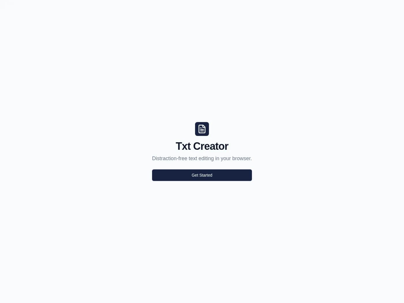 Txt Creator