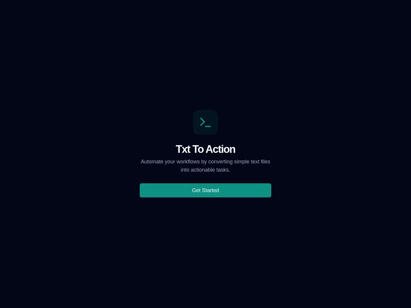 Txt To Action