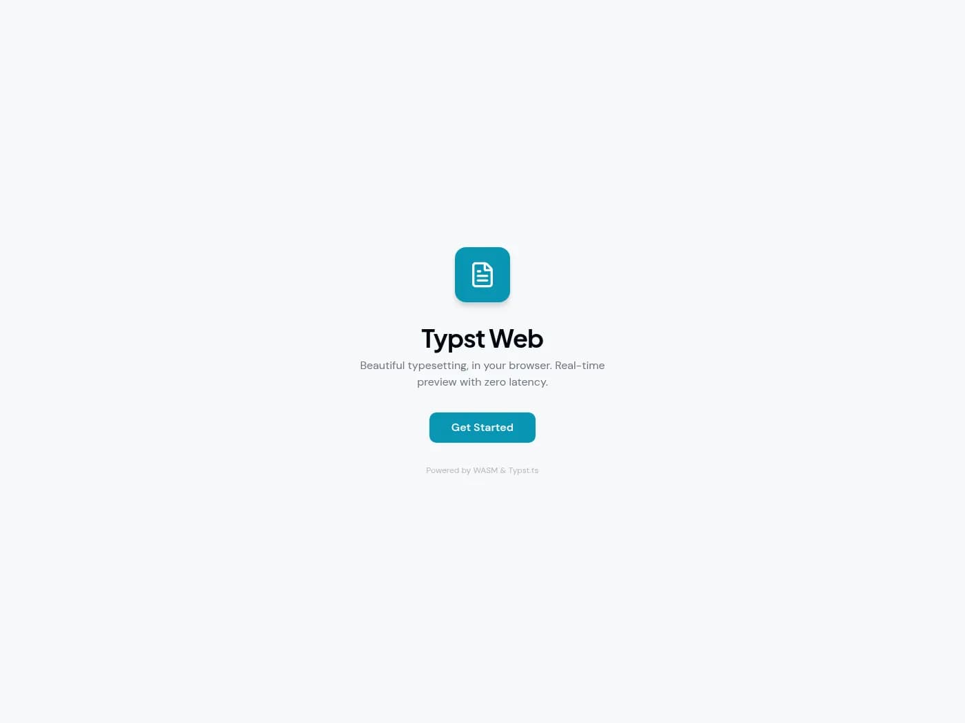 Typst Web Clone