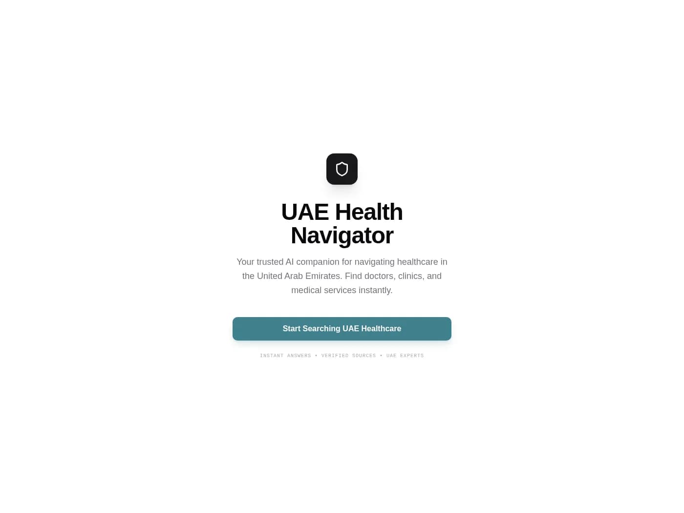 UAE Health Navigator