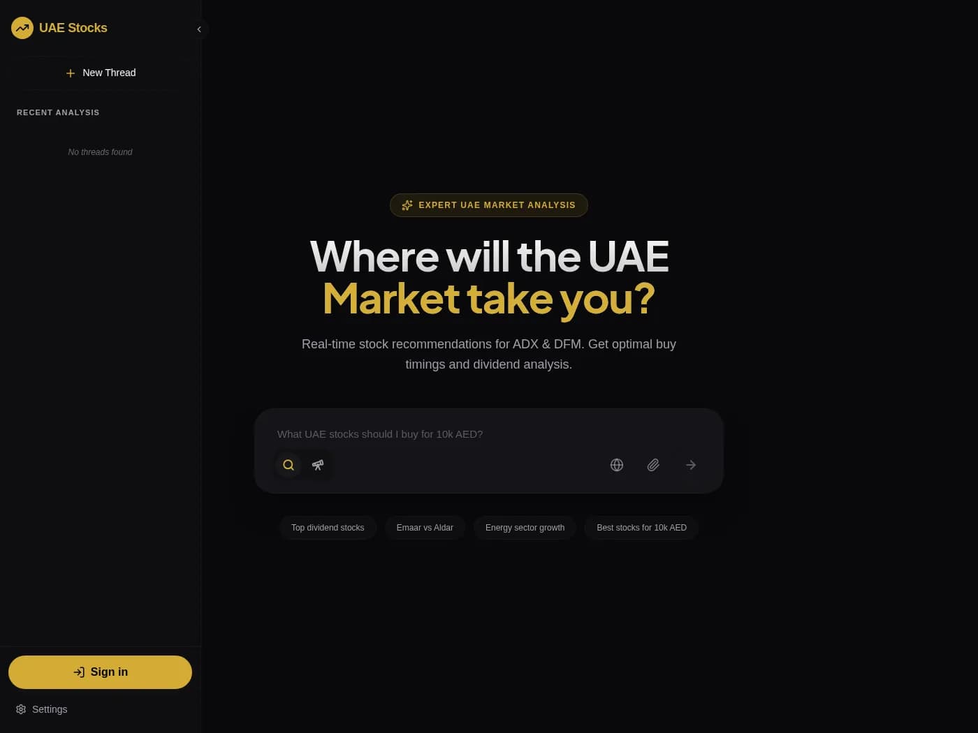 UAE Stock Advisor