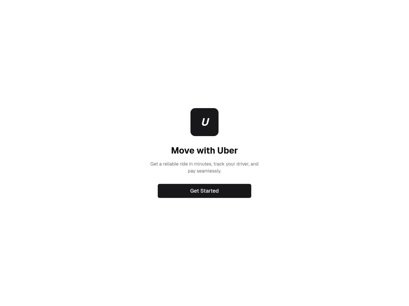 Uber App Clone