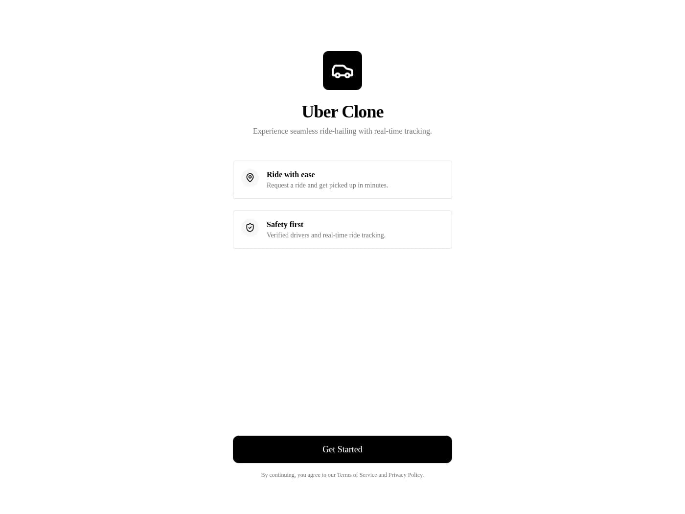 Uber Clone