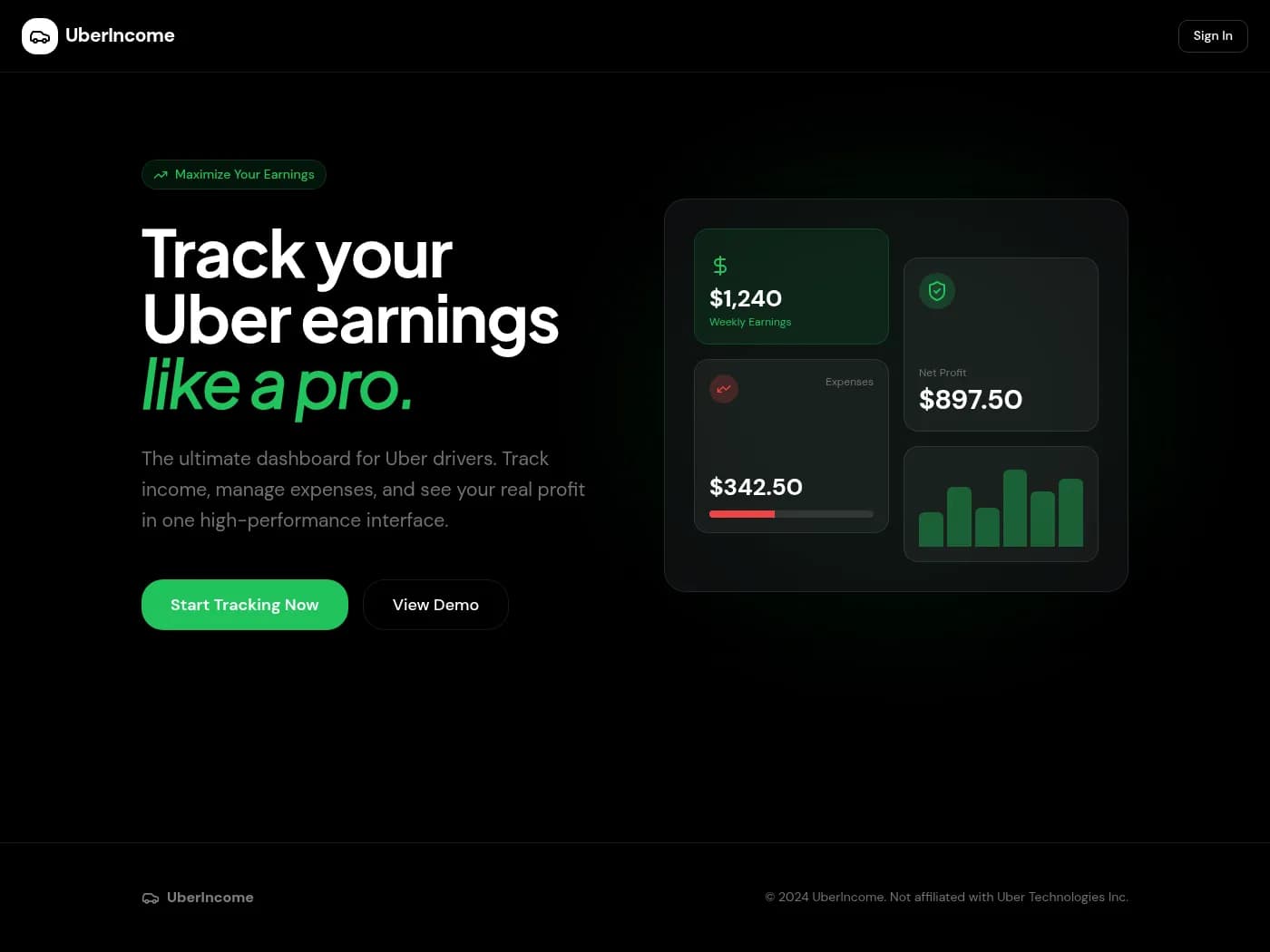 Uber Income Tracker