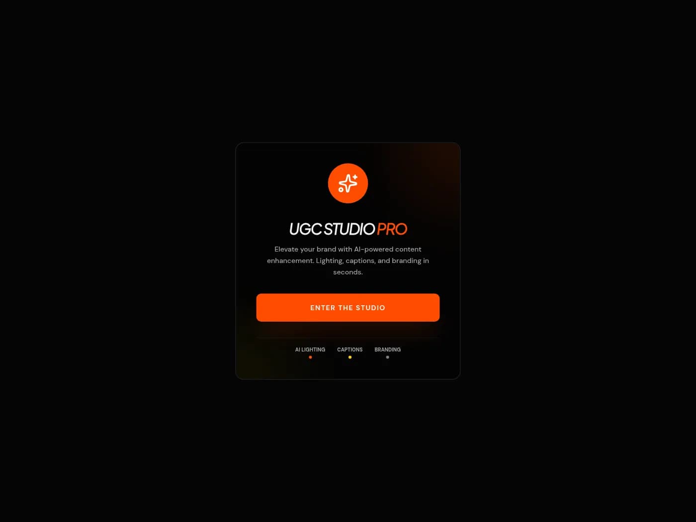 UGC Enhancer Studio