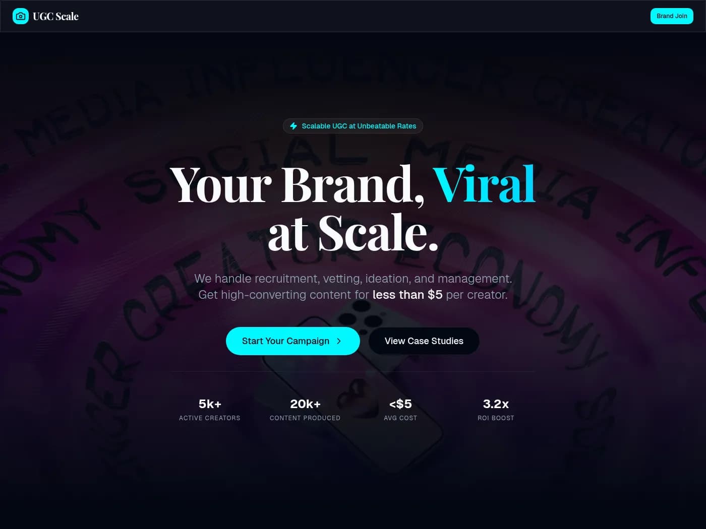 UGC Partner Portal