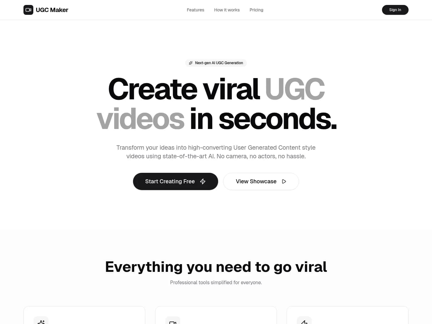 UGC Video Maker