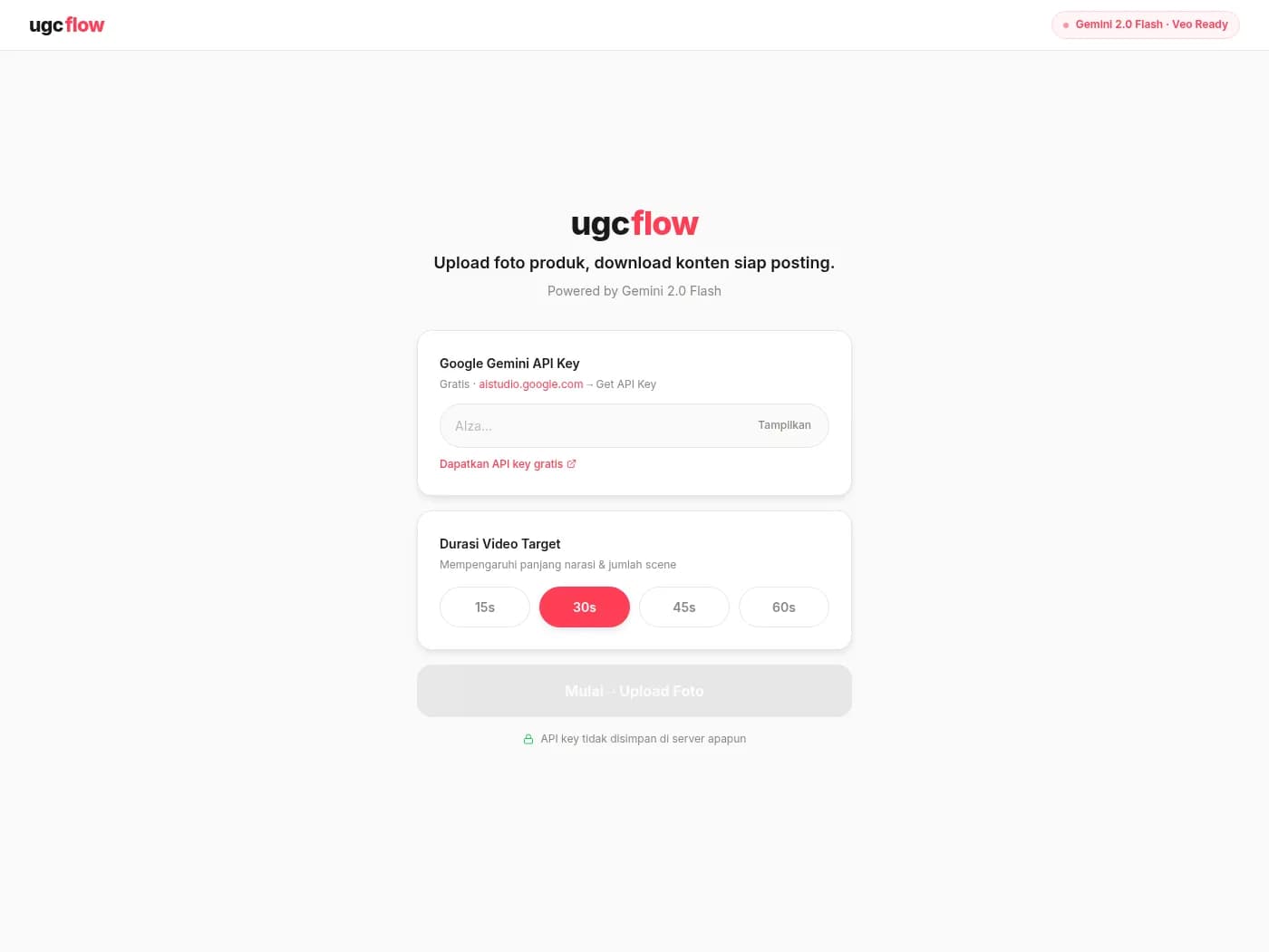 UGCFlow AI Content Generator