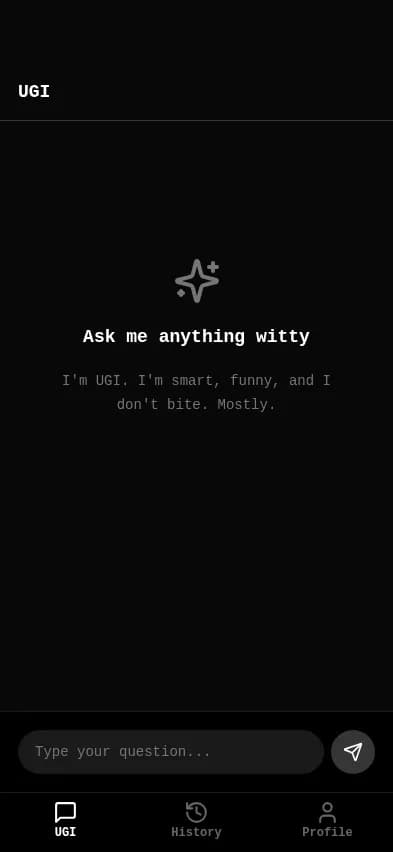 UGI Chat AI