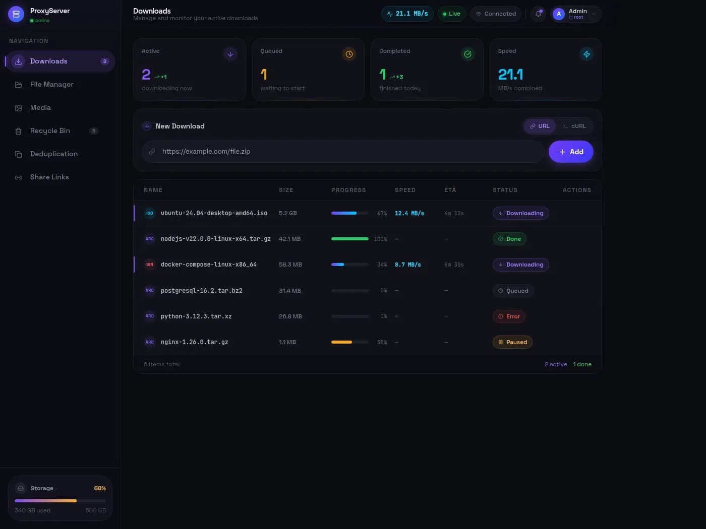 App UI Redesign Preview