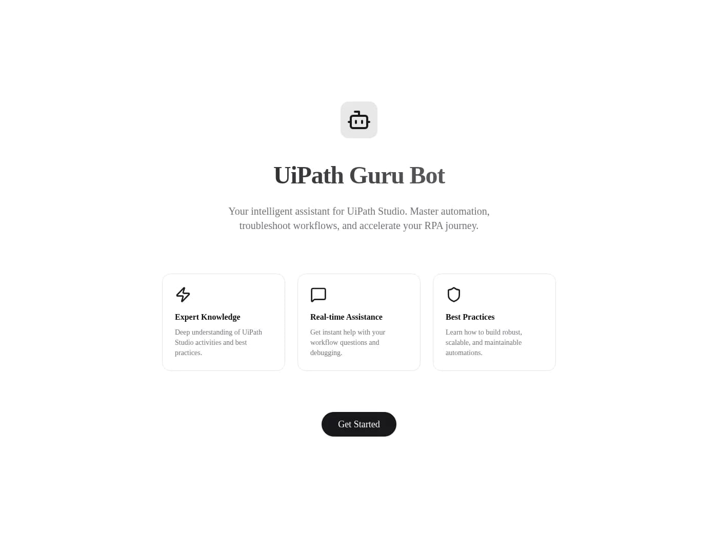 UiPath Guru Bot