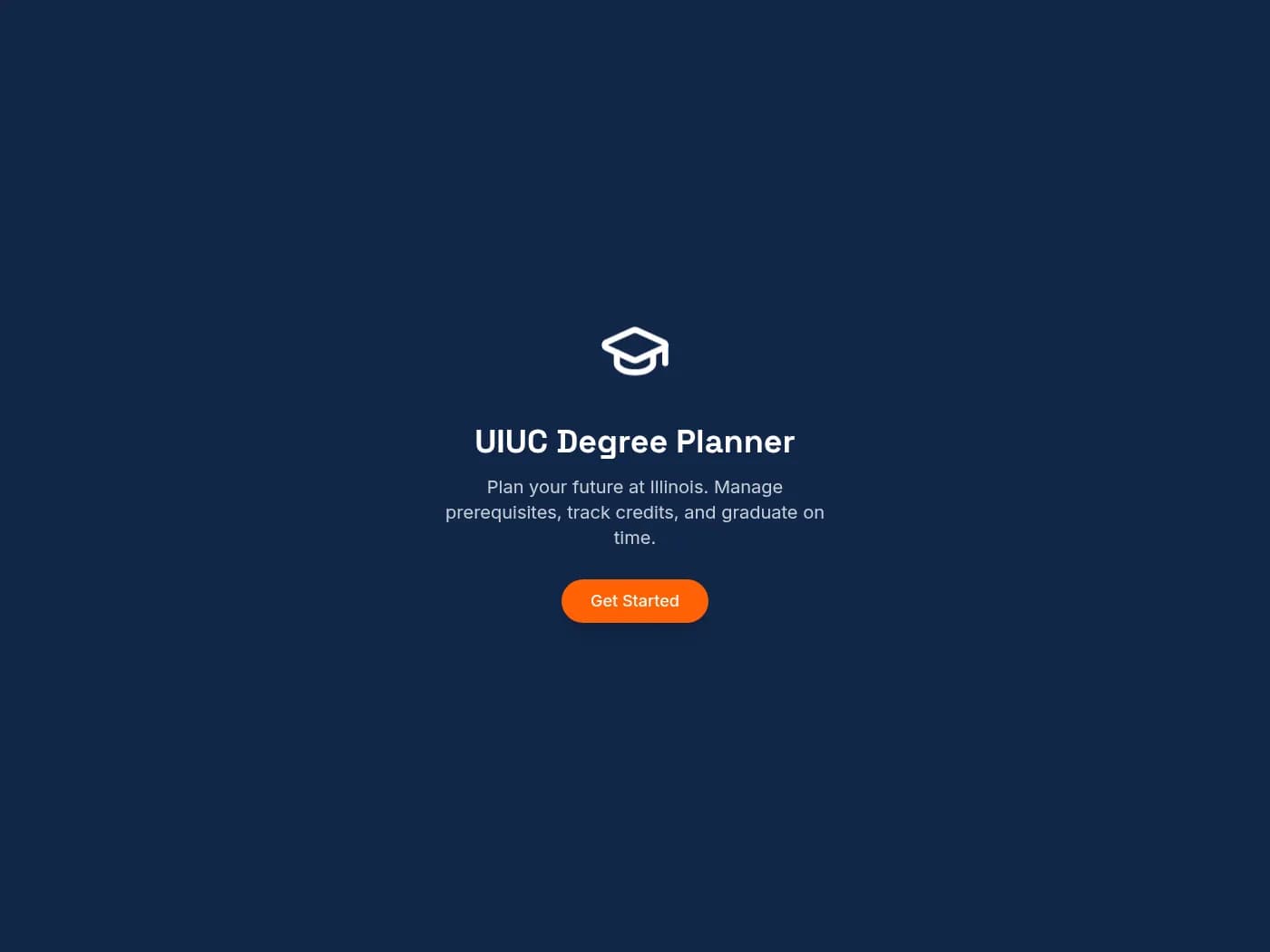 UIUC Degree Planner