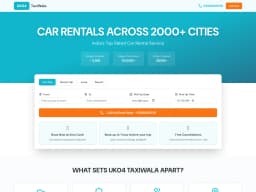 UK04 TaxiWala Rentals
