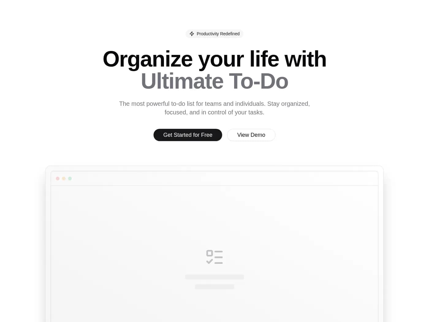 Ultimate To-Do App