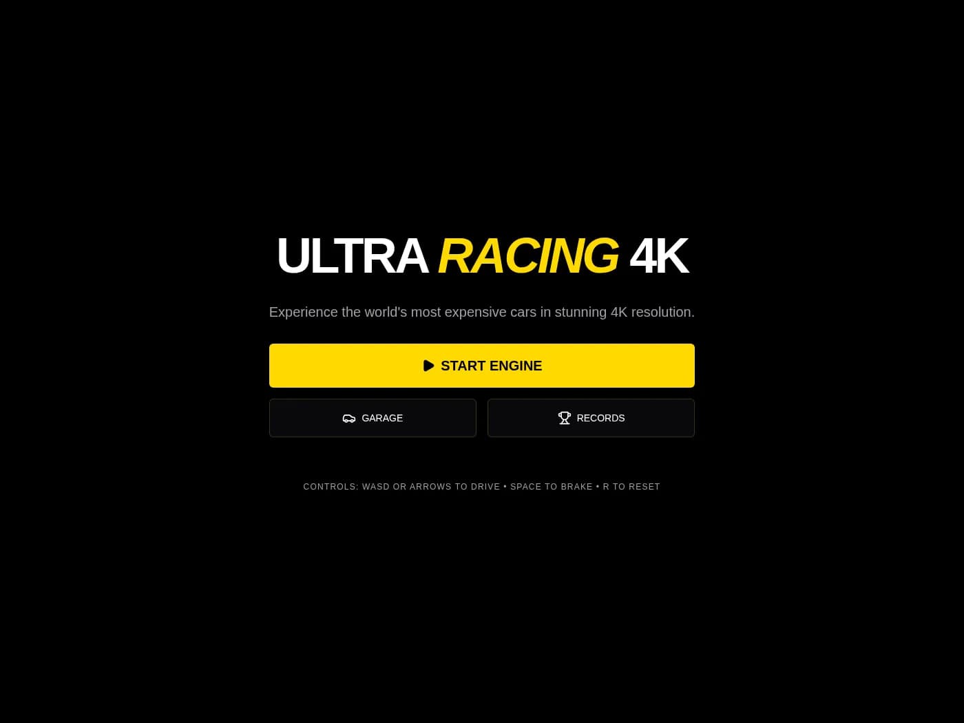 Ultra Car Racing 4K