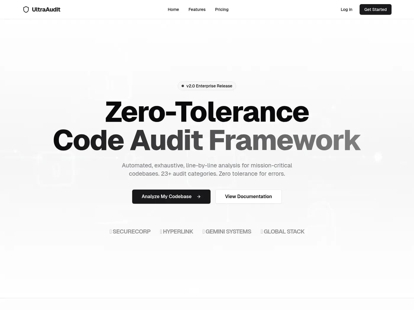 Ultra Code Audit Framework