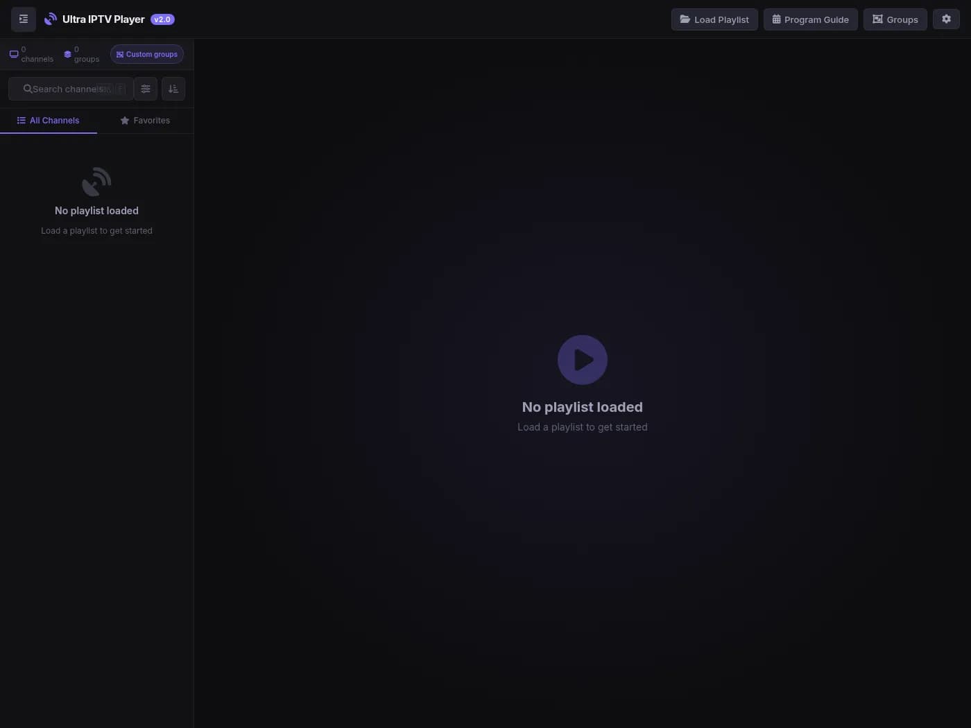 Ultra IPTV Player