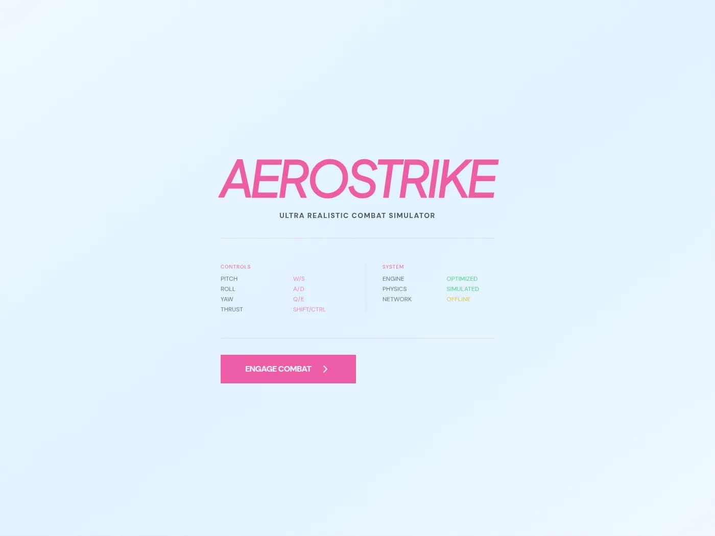 AeroStrike Real Combat
