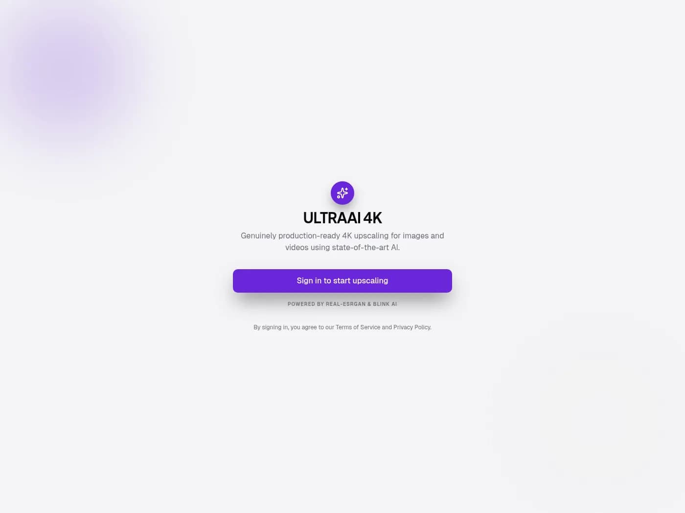 UltraAI 4K Upscaler