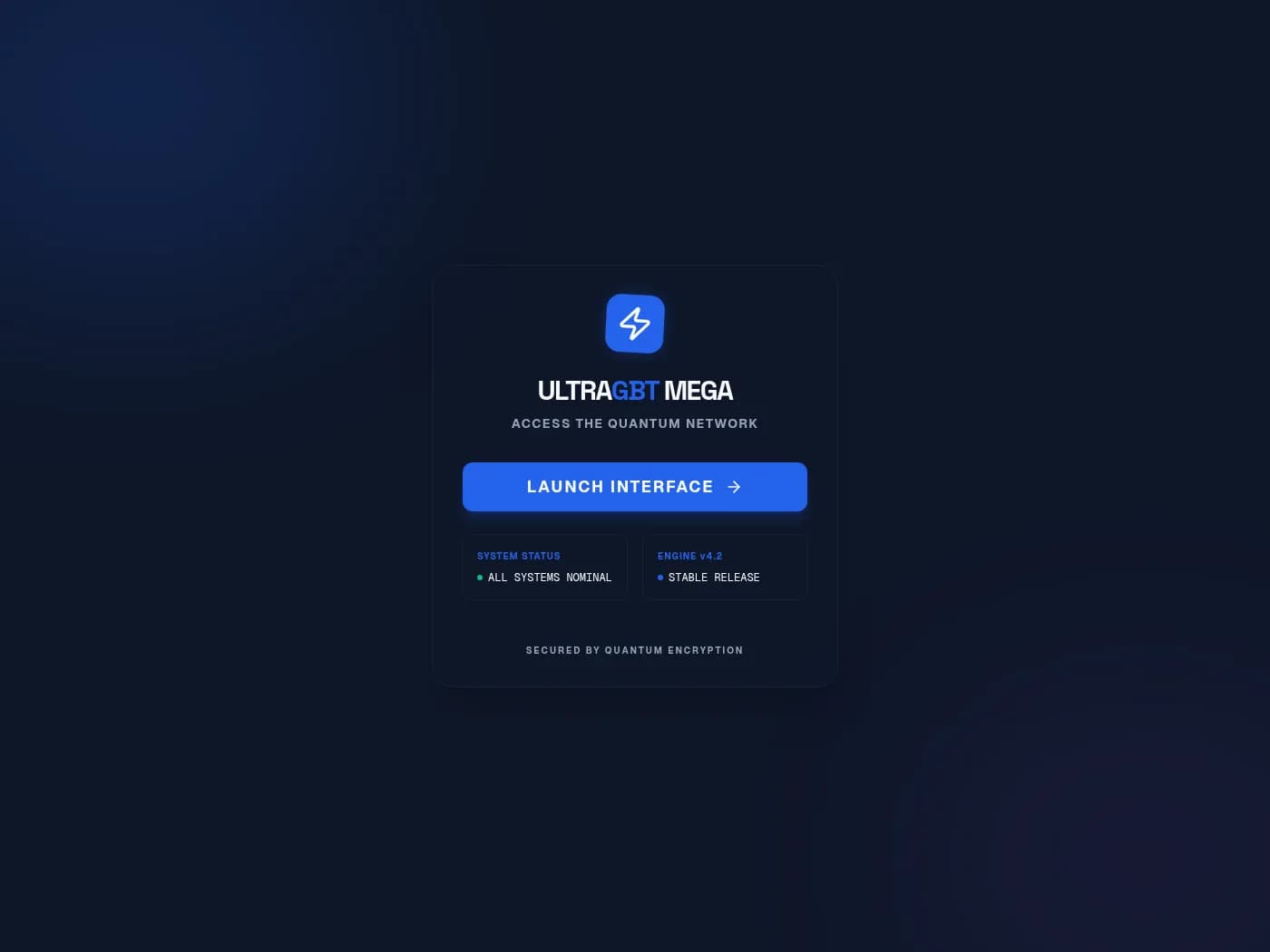 UltraGBT Mega AI Studio