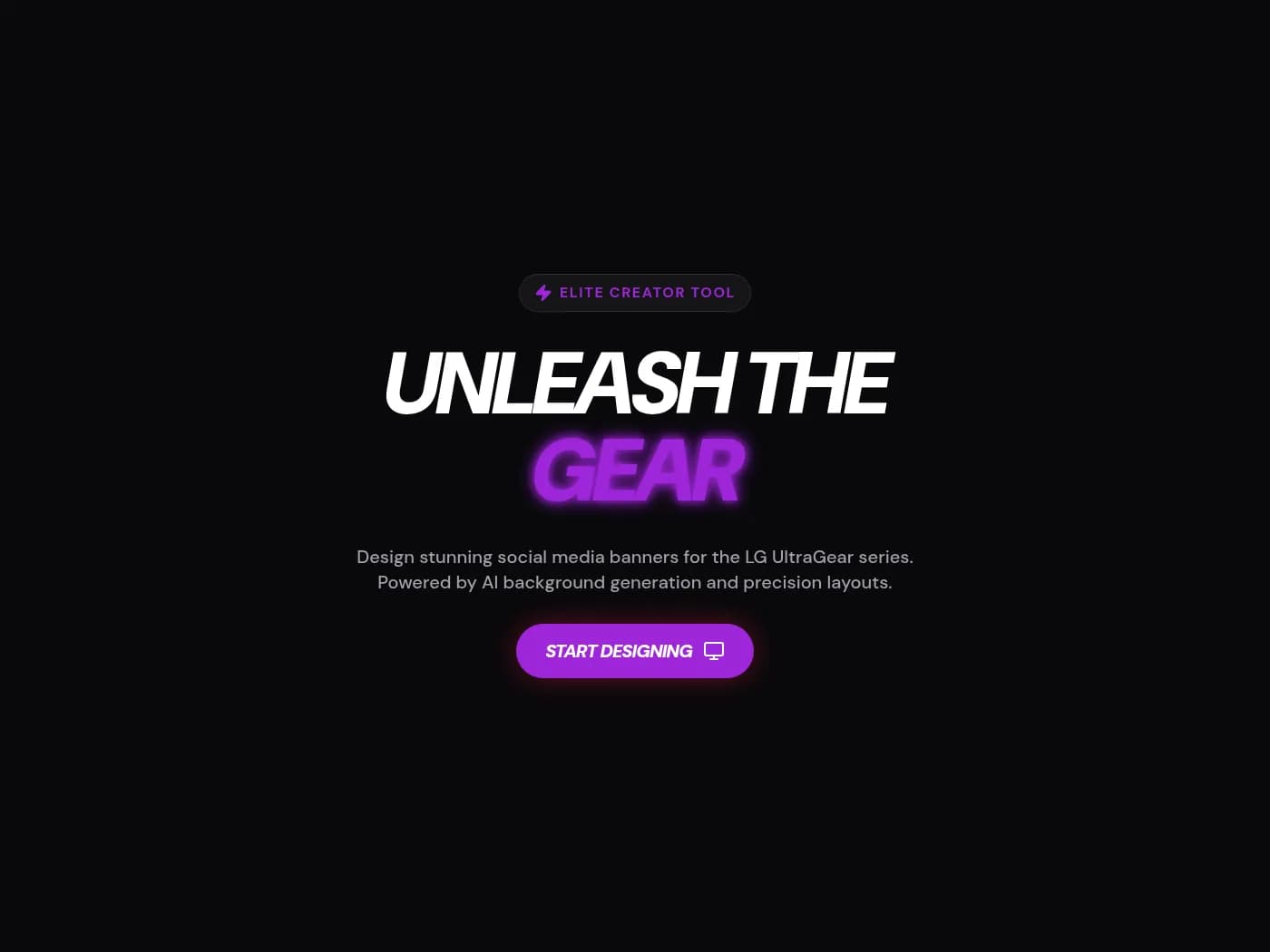 UltraGear Banner Creator
