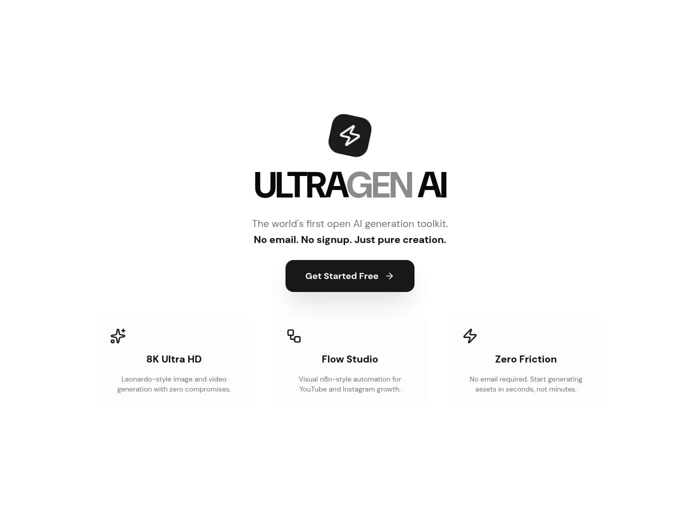 UltraGen AI Toolkit