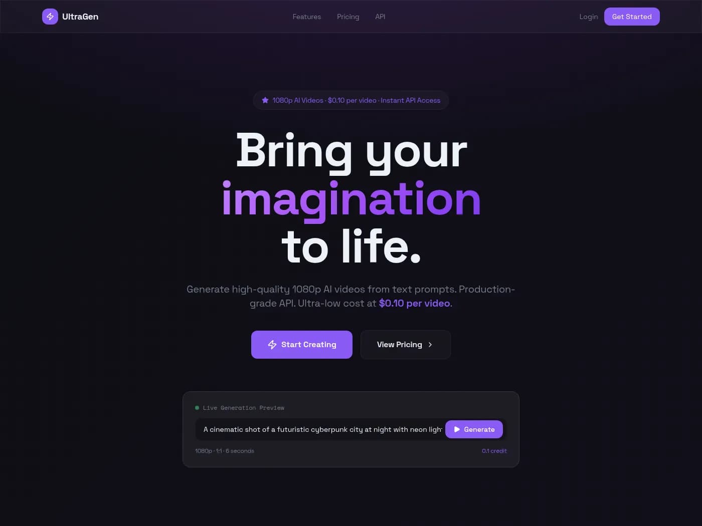 UltraGen Video Platform