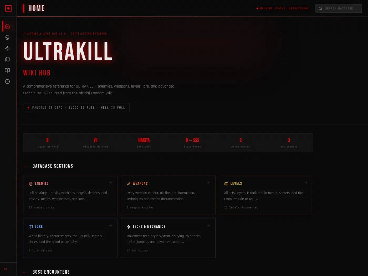 Ultrakill Wiki Hub